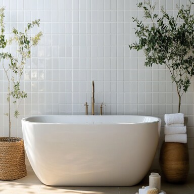 30 White Tiles Design Ideas for Floors and Walls with Images in 2025