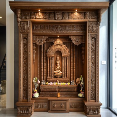 95 Contemporary Mandir Design for Home with Images in 2025