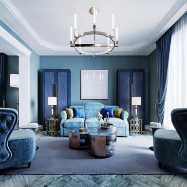 22 Blue Wardrobe Interior Design Ideas & Images 2024