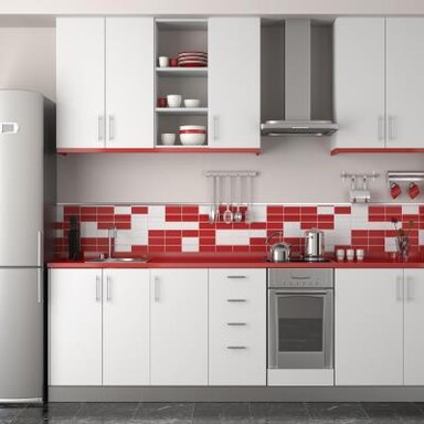 7 Best Red Kitchen Wall Tile Interior Design Ideas & Images 2025