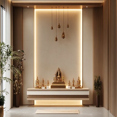 Mandir Design for Home: 293+ Latest Pooja Room Designs for Indian Homes ...