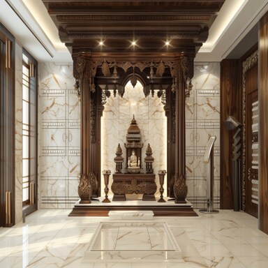 17 Traditional White Mandir Design for Home with Images in 2025
