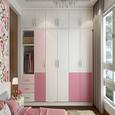 11 Matte Pink Wardrobe Design Ideas in 2026