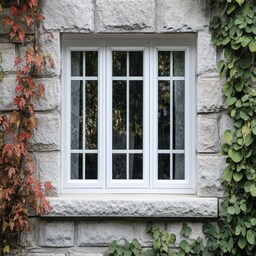Modern White Sliding Window Design With High-Quality Glazing