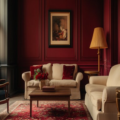 9 Red Wall Paint Design Ideas for a Stylish Space