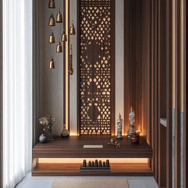 Mandir Design for Home: 293+ Latest Pooja Room Designs for Indian Homes ...