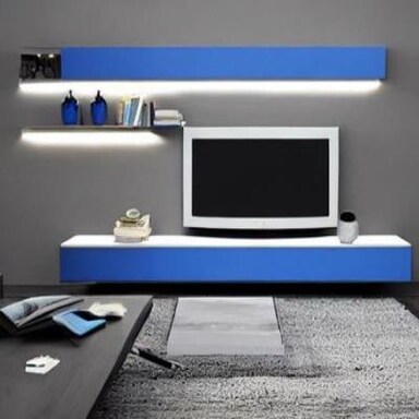 42 Blue TV Units, Cabinets, Stand Interior Design Ideas & Images 2026