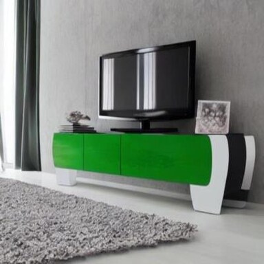 37 Green TV Units, Cabinets, Stand Interior Design Ideas & Images 2025