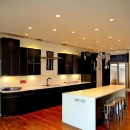 Contemporary Dual Double-Layered Ceiling Design For Kitchens