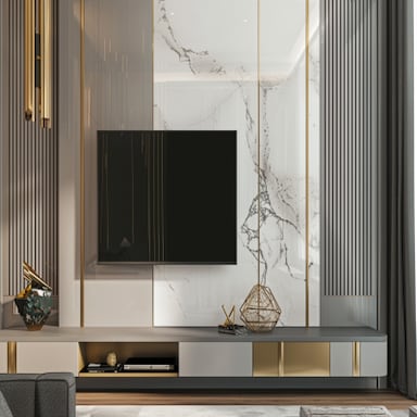 172 Grey TV Units, Cabinets, Stand Interior Design Ideas & Images 2024