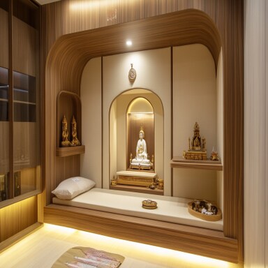 Mandir Design for Home: 293+ Latest Pooja Room Designs for Indian Homes ...
