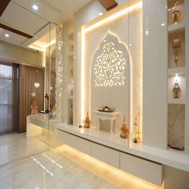 Mandir Design for Home: 157+ Latest Pooja Room Designs for Indian Homes