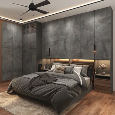6 Smokey Grey Bedroom Interior Design Ideas & Images 2026
