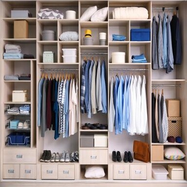 42 Beige Wardrobe Interior Design Ideas & Images 2024