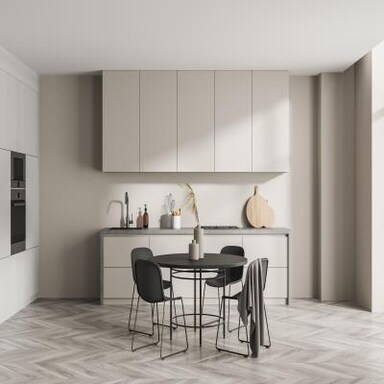 49 Beige Kitchen Interior Design Ideas & Images 2024