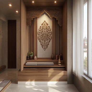 Mandir Design for Home: 193+ Latest Pooja Room Designs for Indian Homes ...