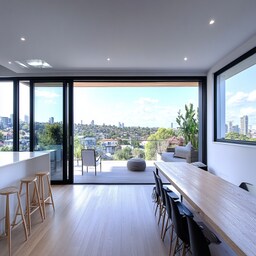 Classic White Sliding Window Design