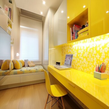 3 Compact Yellow Kids Bedroom Design Ideas & Images 2026