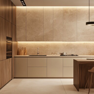 5 Best Cream Kitchen Wall Tile Interior Design Ideas & Images 2025