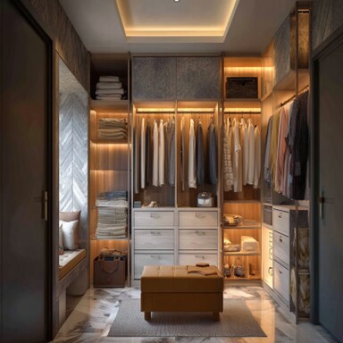 Walk-In Wardrobe Interior Design Ideas & Images 2025