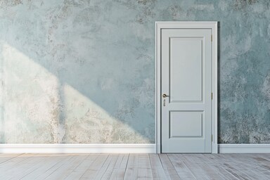 Matte Finish Modern Swing Single Door Design